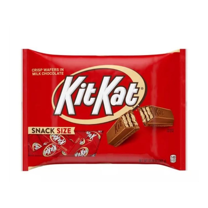 Kit Kat Snack Size Chocolate Cookie Bar Candy - 10.78oz | Shopee ...