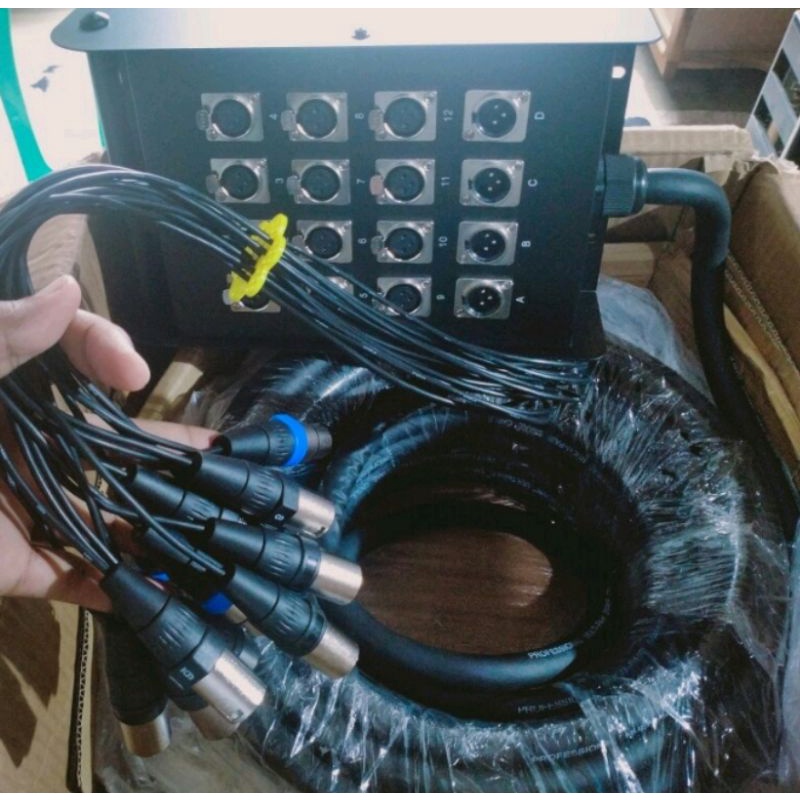 IMIX Snake Cable / Trident Snake Cable (30 meters) 4 selection of Male ...