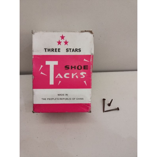 Three Stars Shoe Tacks 1/2 and 3/4 | Shopee Philippines