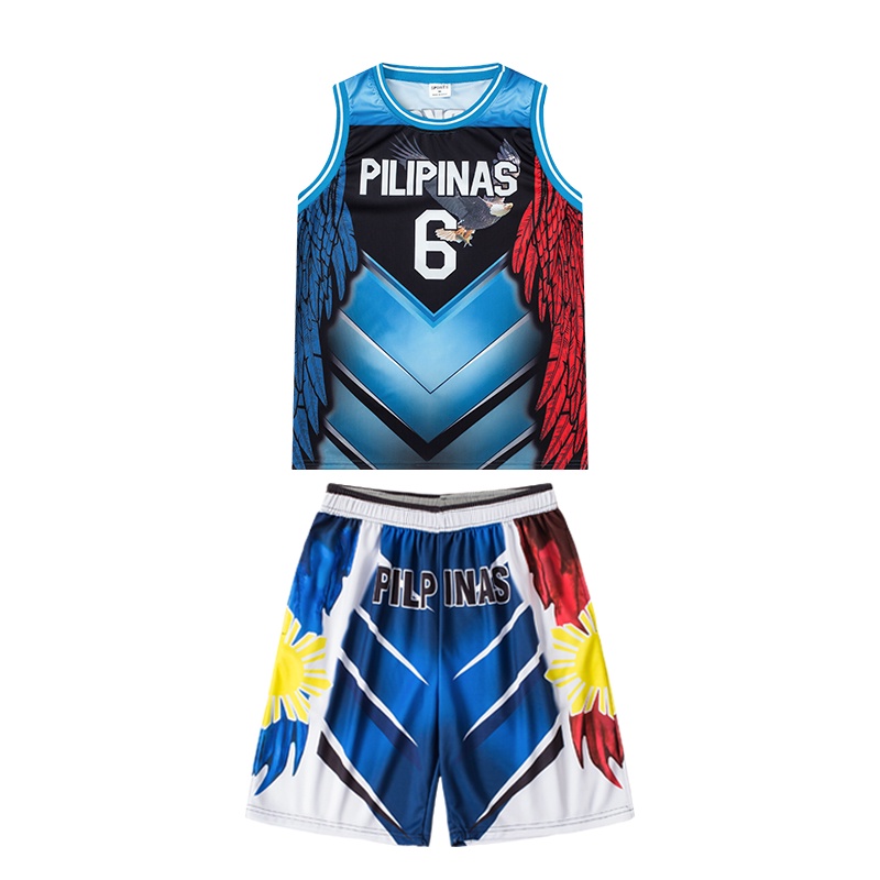 (Top + Pants) basketball jersey for men brooklyn short shirt sando pba ...