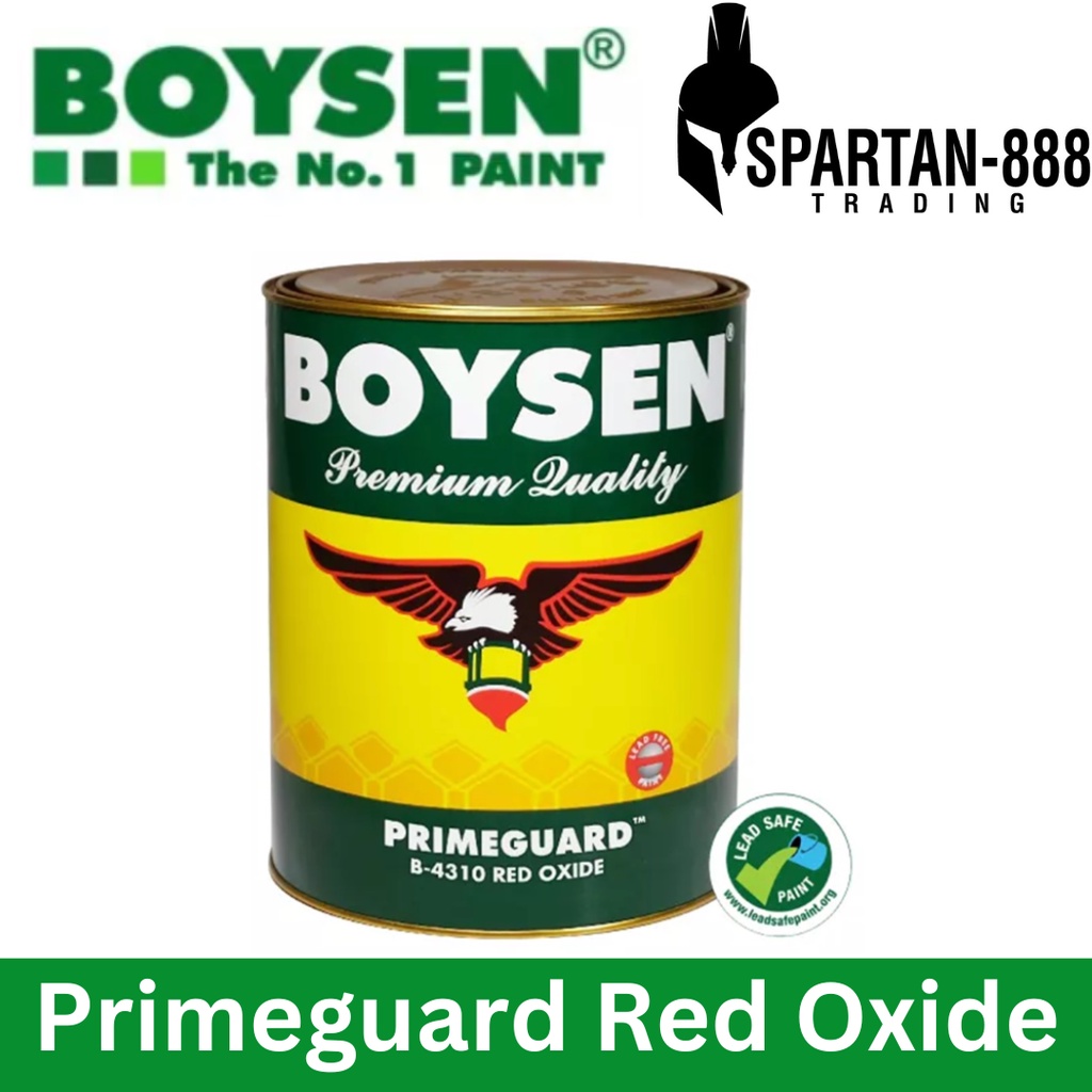 Boysen Primeguard red Oxide Metal Primer B-4310 | Shopee Philippines