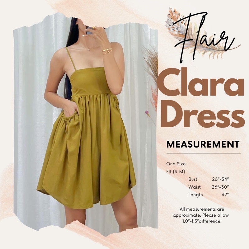 Clara Dress — Backless Dress with Pockets | Flair Clothing | Shopee ...