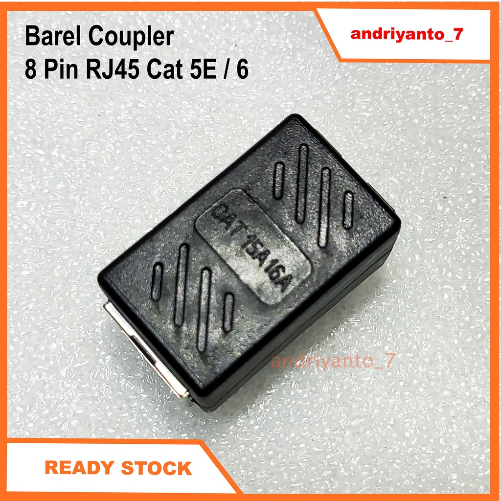 Barrel Coupler RJ45 Female to Female UTP/LAN/Ethernet | Shopee Philippines