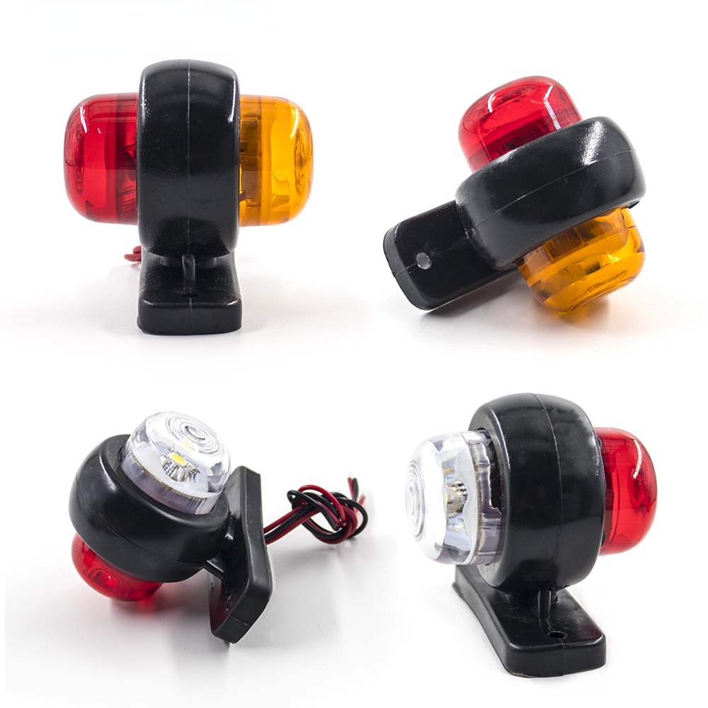 1pc 12V 24V Rear Side Marker External Light Safety Turn Signal Warning ...