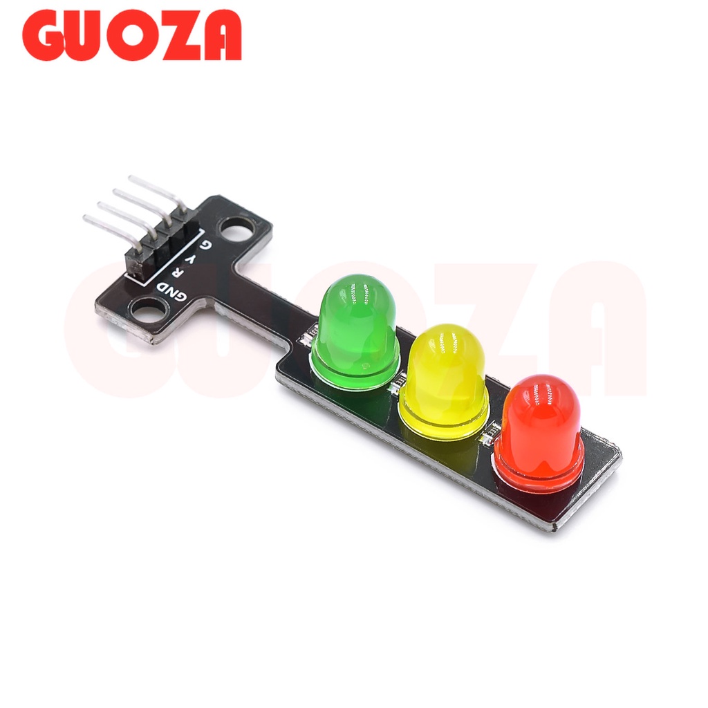 Mini 5v Traffic Light Led Display Module For Arduino Red Yellow Green