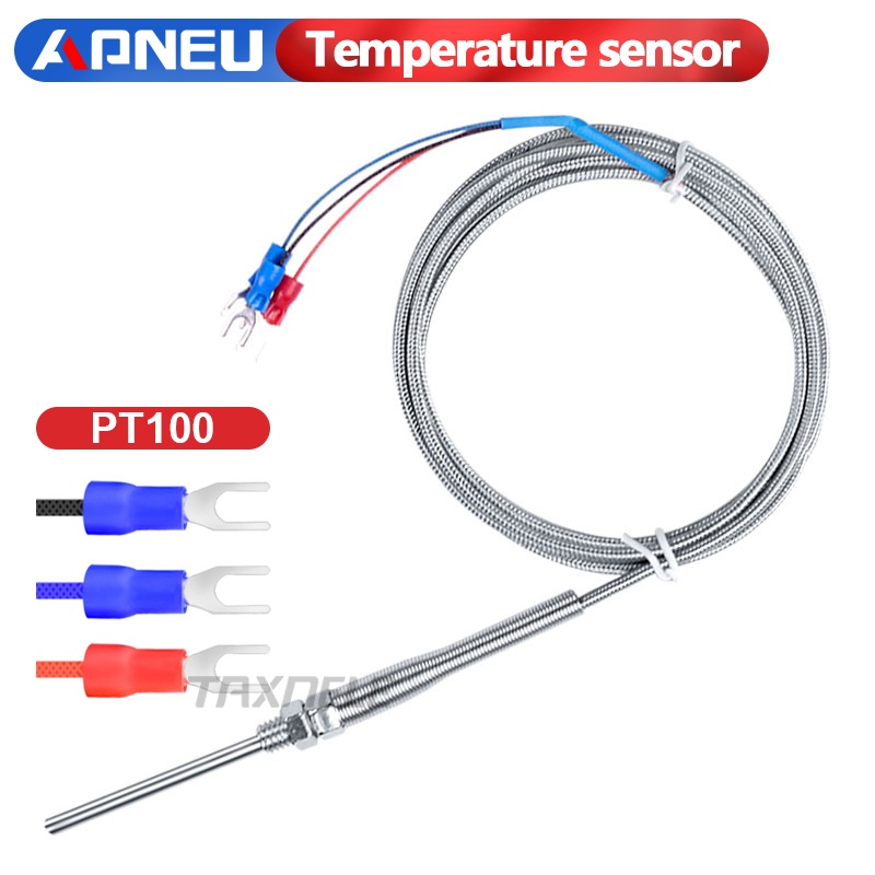 RTD K J PT100 50mm 150mm 100mm 200mm Oven Temperature Sensor M5 Probe ...