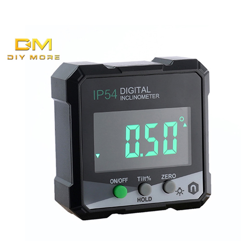DIYMORE Ip54 4 X 90 Degree Inclinometer 360 Flip Measurement Digital ...