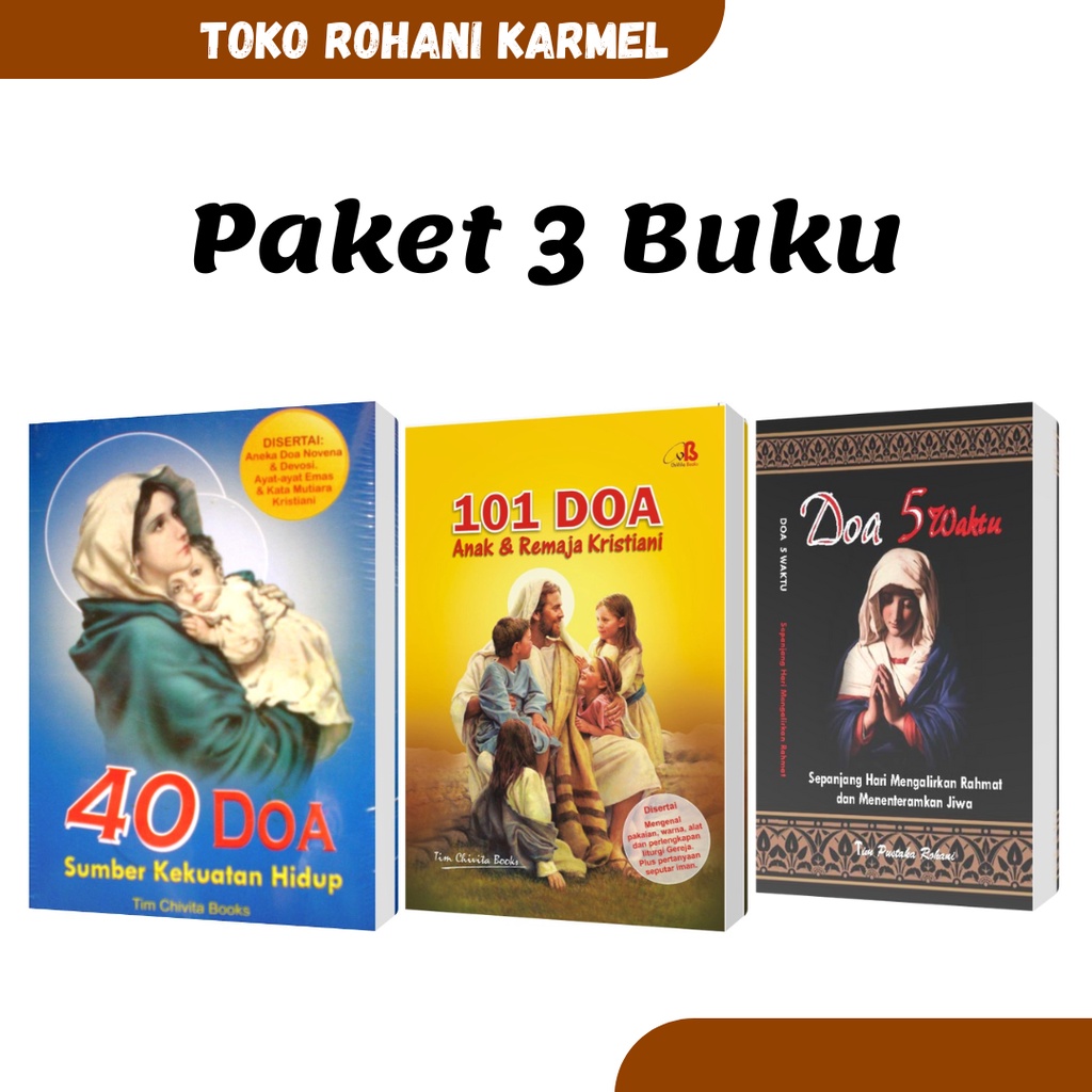 CATHOLIC PRAYER BOOK: GET 3 BOOKS (40 POWER SOURCE PRAYERS/ 101 PRAYERS ...
