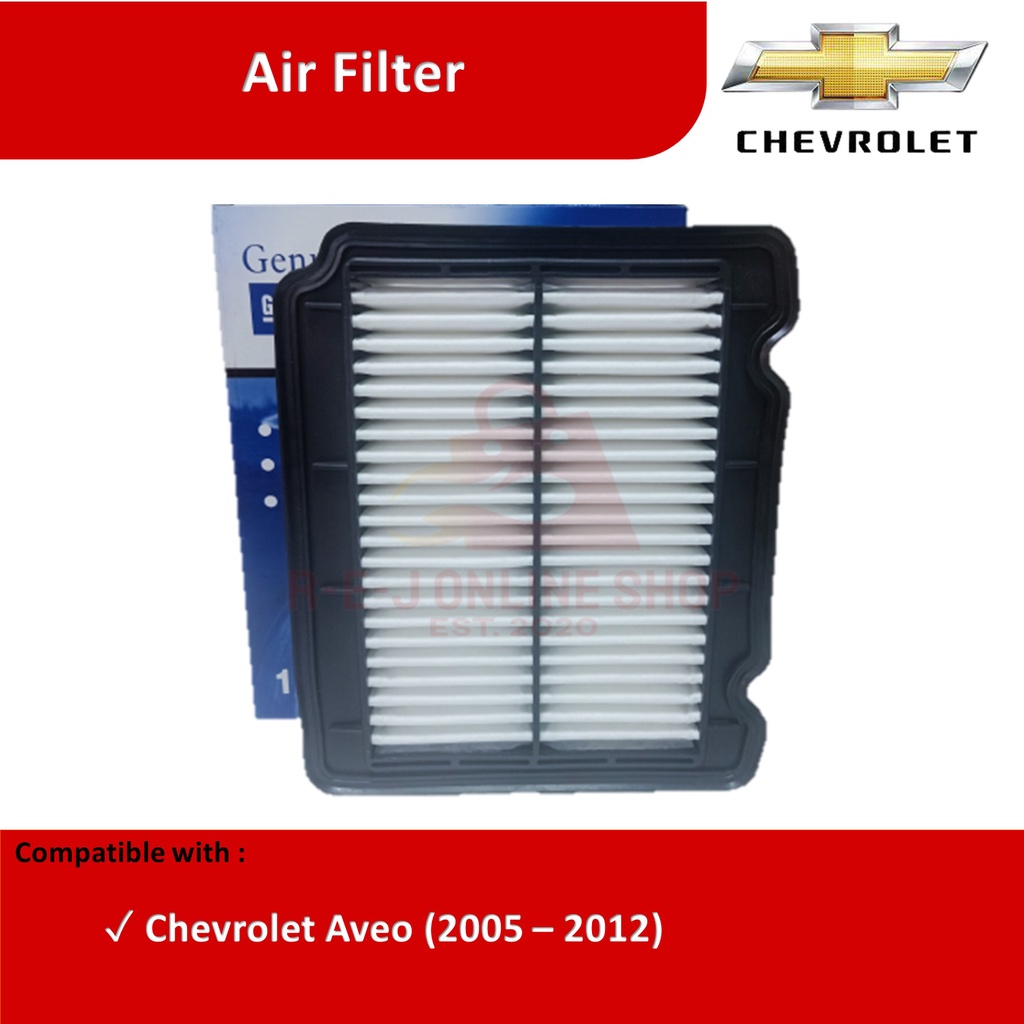 Air Filter for Chevrolet Aveo (2005 - 2012) | Shopee Philippines