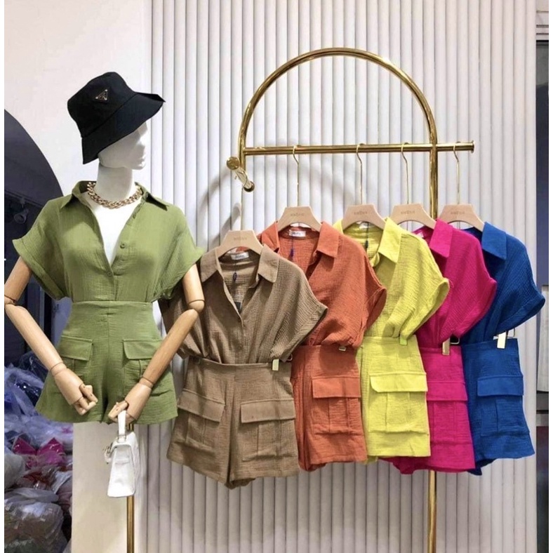 PREMIUM BKK MAIKAEW MATINEE polo blazer top cargo shorts bangkok casual ...