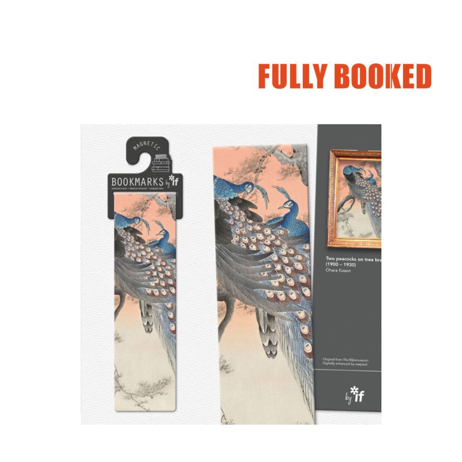 IF: Magnetic Bookmark, Classics Collection (Two Peacocks) | Shopee ...