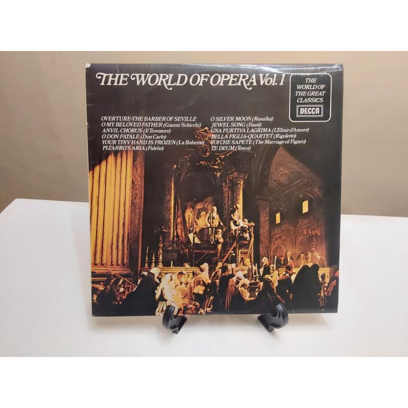 The World Of Opera Volume 1 ( Vinyl Record / Opera ) | Shopee Philippines