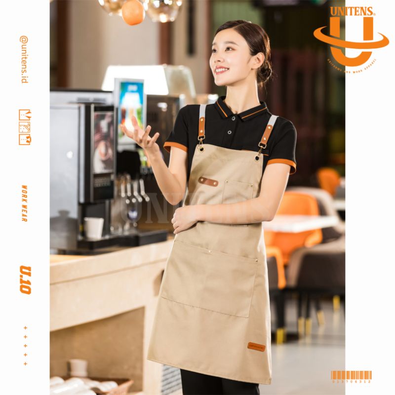 Unitens Apron Drill ARL.V1b Unisex Handmade Original Made In Bandung ...