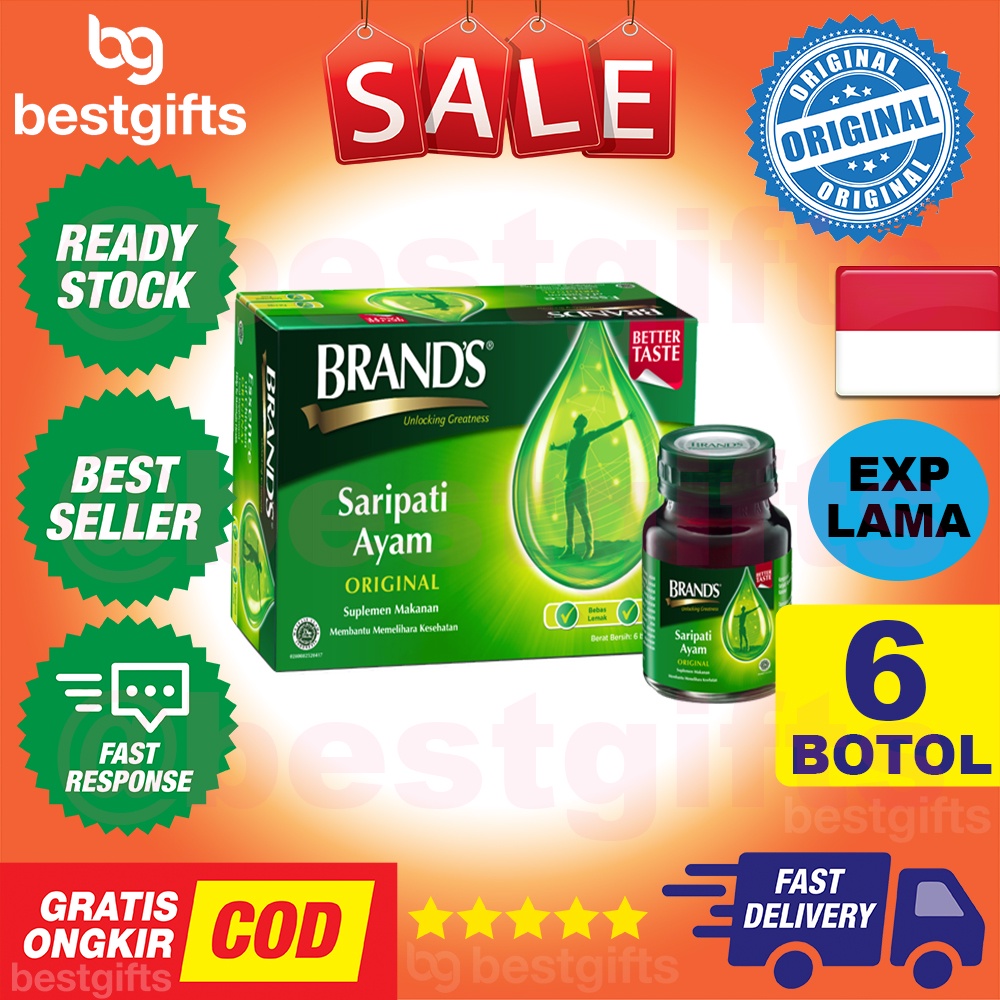 Brand's SARIPATI AYAM ORIGINAL Food Supplement Nourishes Health 6 ...