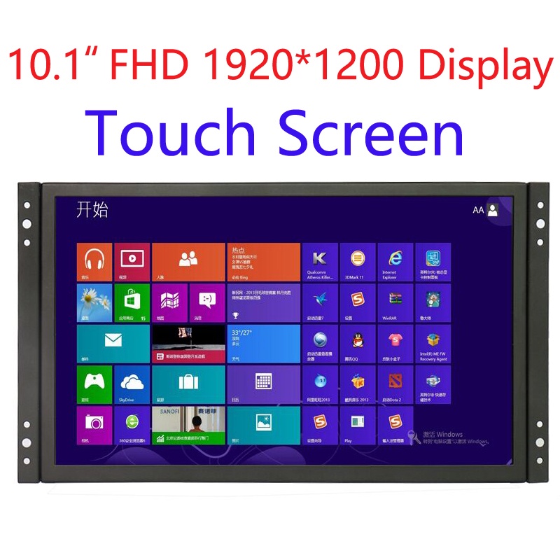 ZumTek 10.1 inch Industrial Open Frame 10" FHD Capacitive Touch Monitor ...