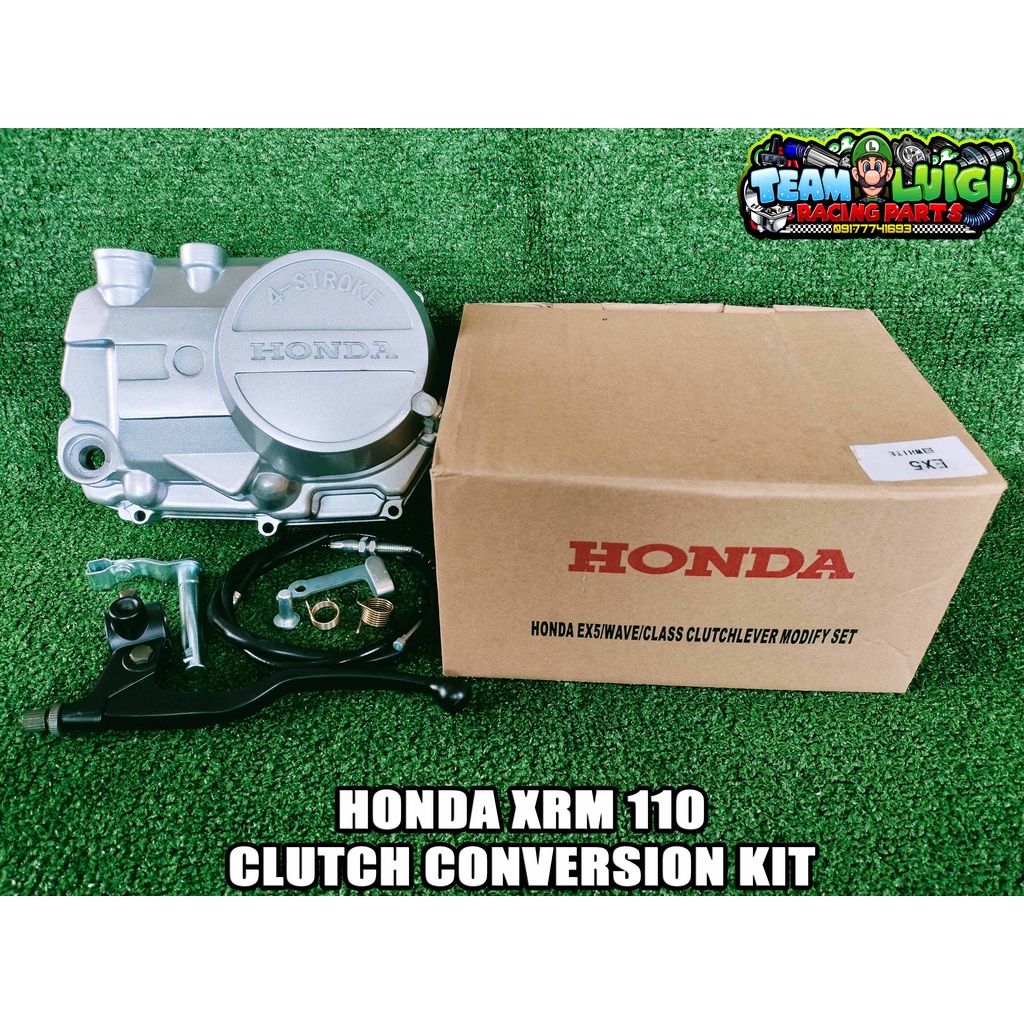 HONDA XRM 110 CLUTCH CONVERSION KIT SILVER WITH LOGO | Shopee Philippines