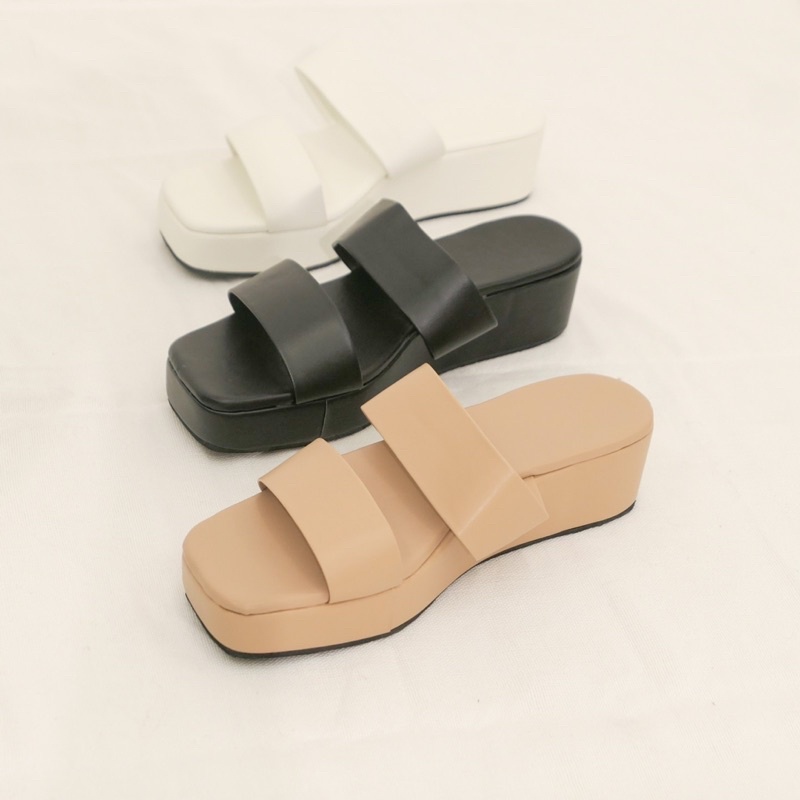 Kimi Footwear Joey 2 inch Platform Wedge Heels Sandals | Shopee Philippines