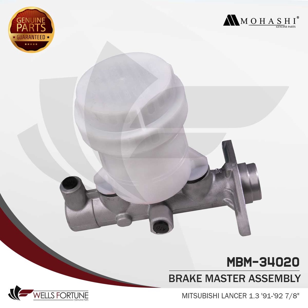 MITSUBISHI LANCER 1.3 1991 - 1992 BRAKE MASTER ASSEMBLY MB-534020 7/8 ...