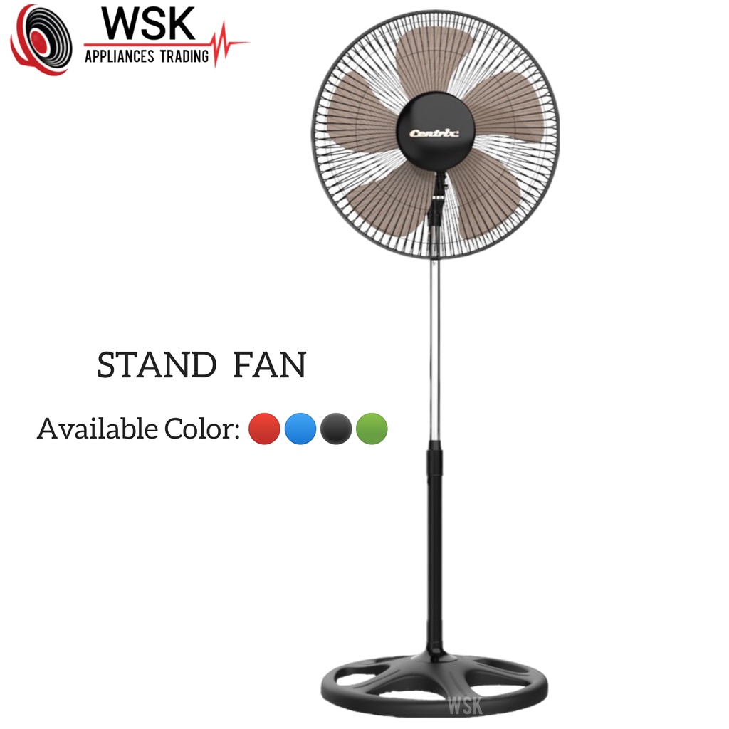 Centrix 16" Stand Fan 5-Blades (color may vary) CX-1666A | Shopee ...