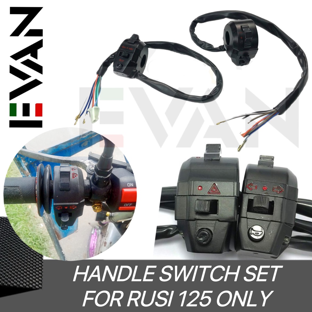 Motorcycle Handle Switch Assy Set For Rusi 125 only | Shopee Philippines