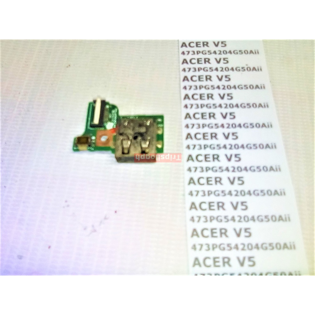 Laptop Parts ACER V5 473PG54204G50Aii Power Button with usb DAOZQKT88E0 ...