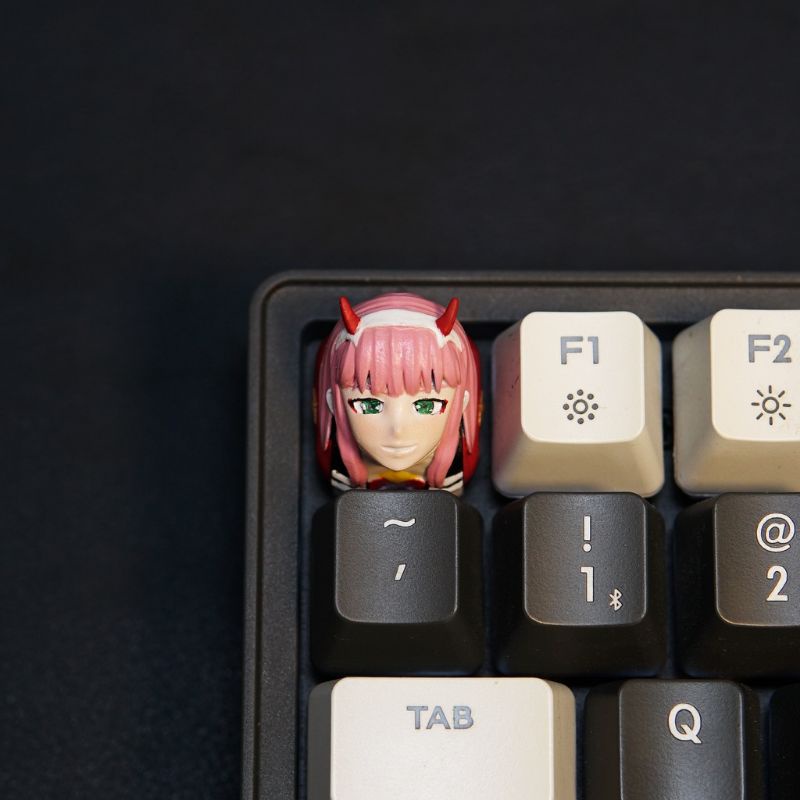 Zero two artisan keycap 3d printed mechanical keyboard | Shopee Philippines