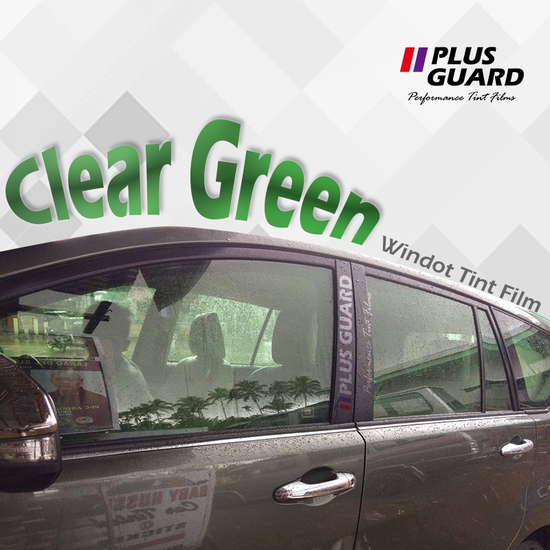 Clear Green| Car tint film Clarity night clear vision UV protect heat ...