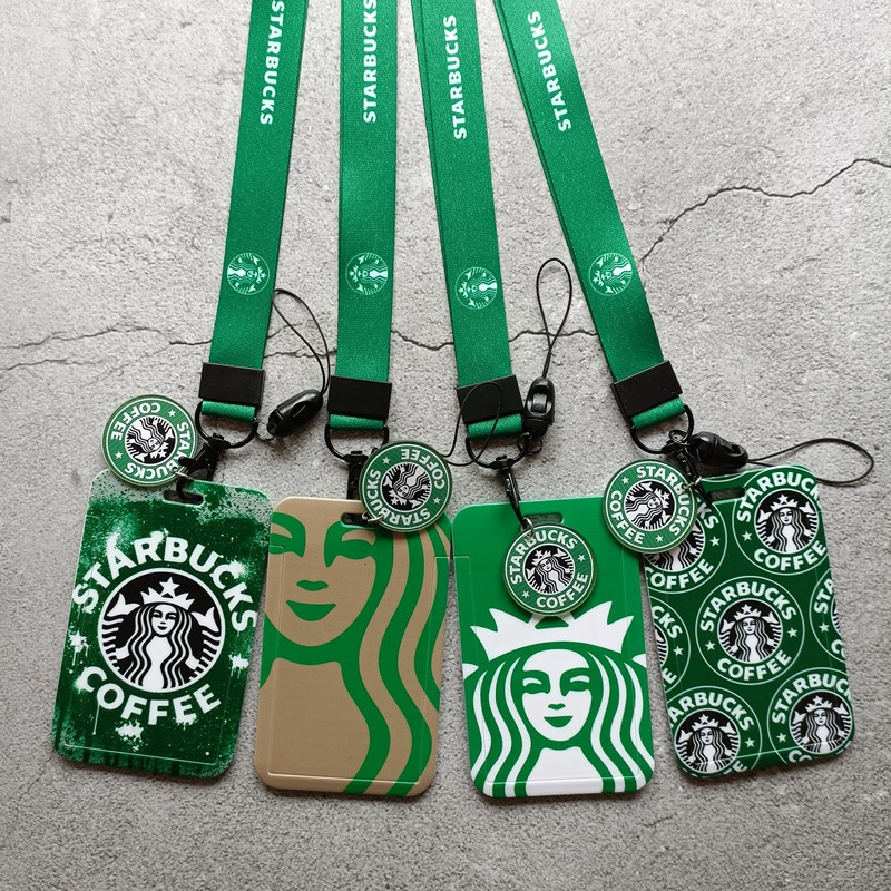 Trendy Brand Starbucks Personalization Silicone Card Case Limited ...