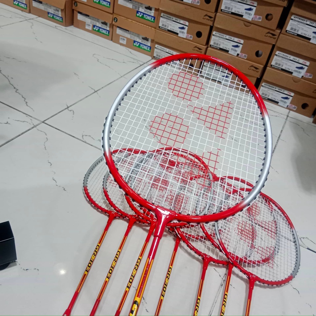YONEX BADMINTON RACKET GR 303 ( RED ) | Shopee Philippines
