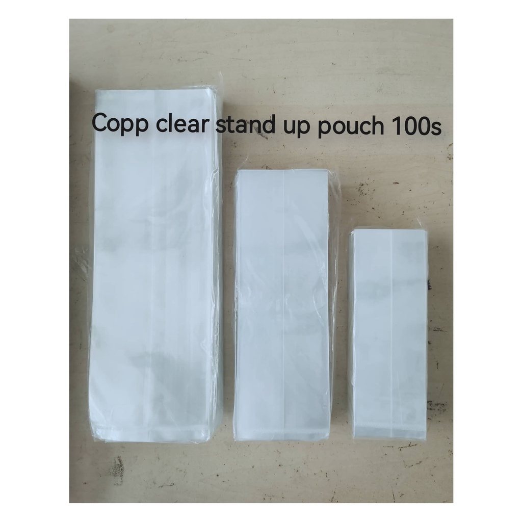 COPP polybag stand up pouch 100pcs | Shopee Philippines