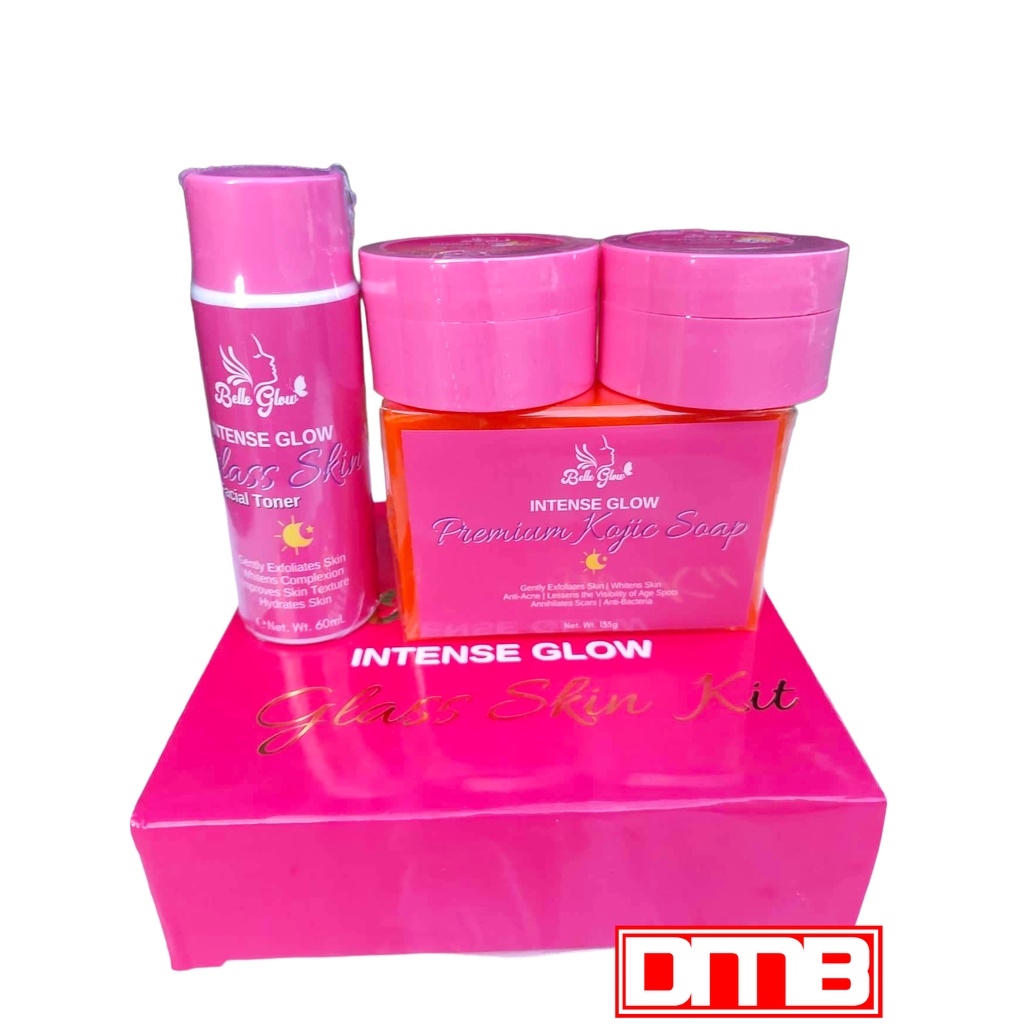 Belle Glow INTENSE GLOW Glass Skin Kit | Shopee Philippines