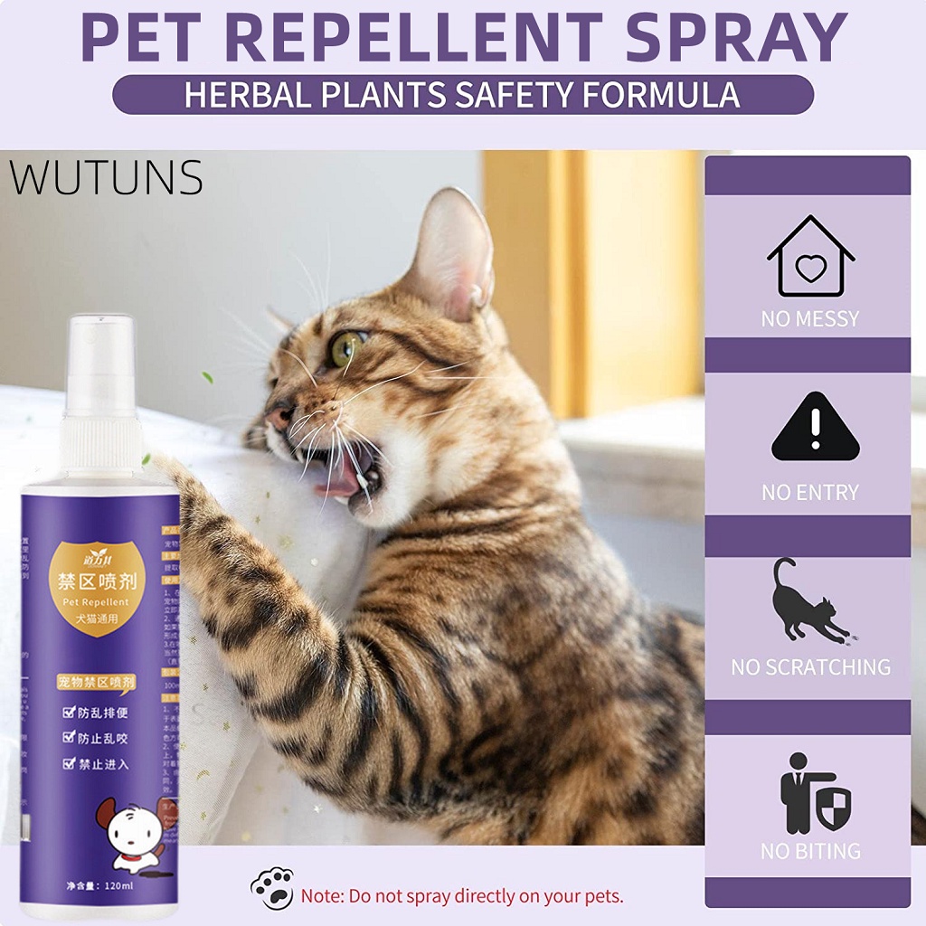 Cat Repellent Spray For Dogs Cats Pet Deterrent Spray To Prevent Cat ...