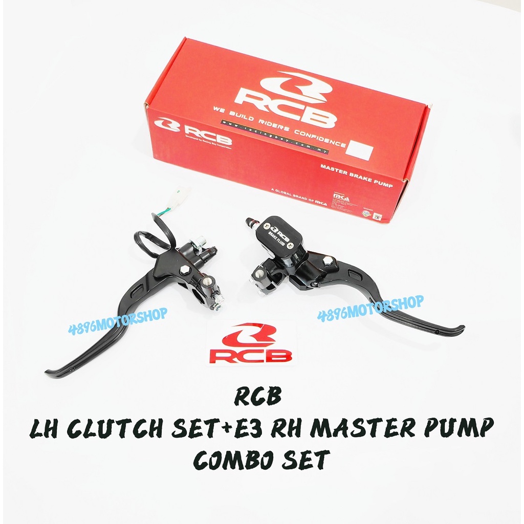 RACING BOY MASTER BRAKE PUMP E2-SERIES E3-SERIES RCB SYM BENNELI LC135 ...