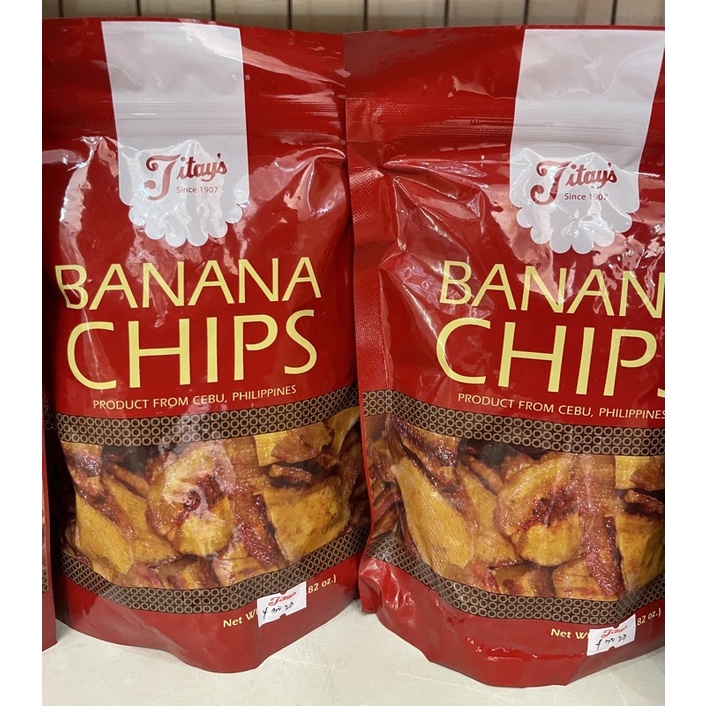 Titay’s Banana Chips 250 grams in Cebu | Shopee Philippines