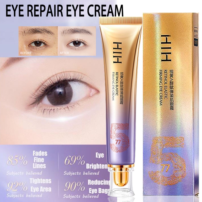 HIH Eye Cream Retinol Firming Lighten Dark Circles Fine Grain Eye Bag ...