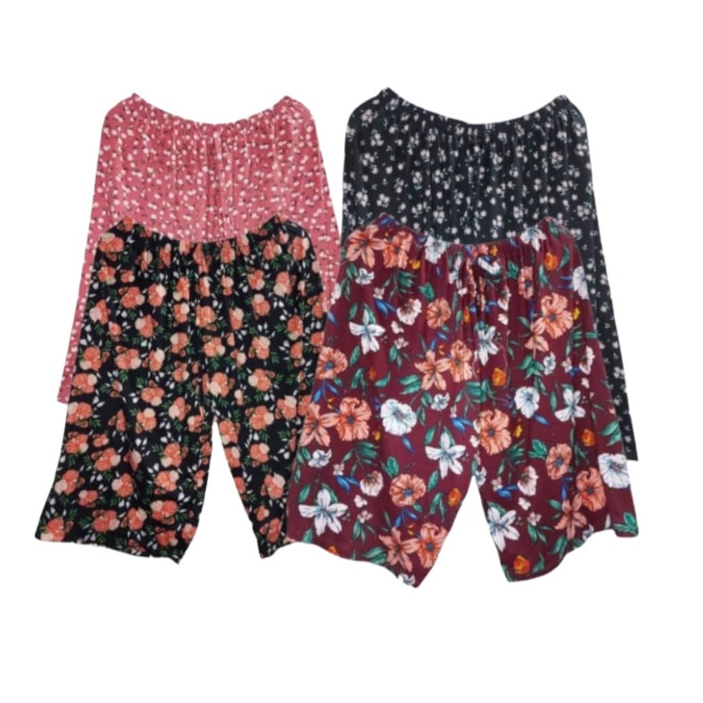 SHOSIES Women Pambahay Tokong Square Pants Cotton Spandex XL/XXL (Below ...