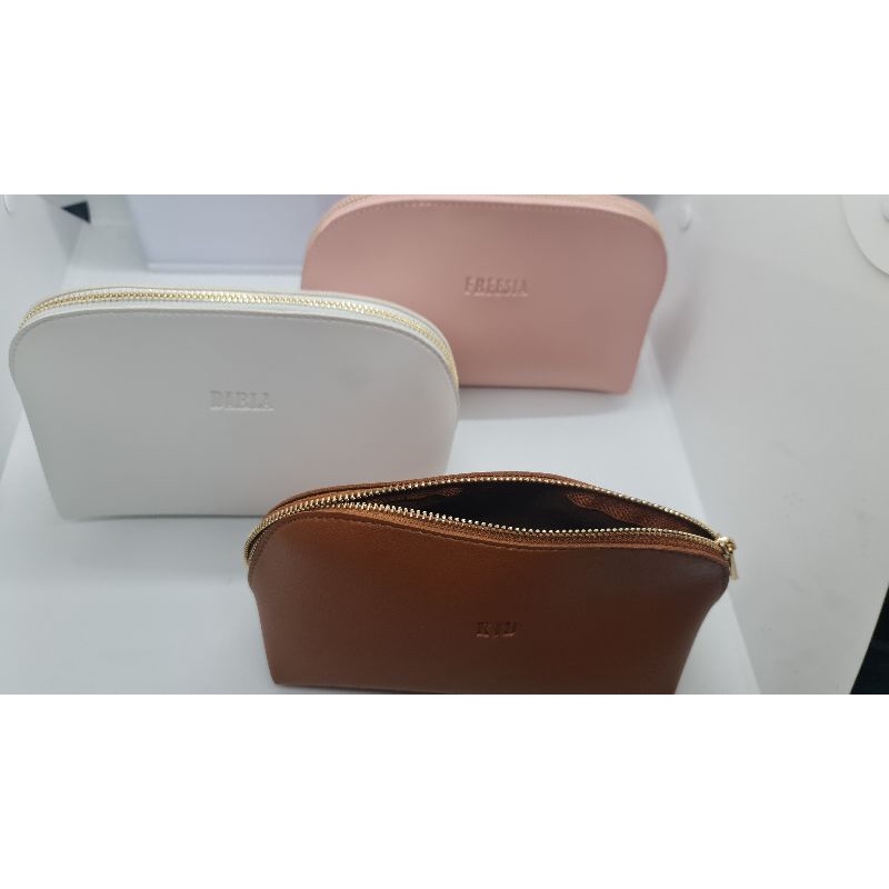 Personalized make up pouch / Make up Kit free 3 letters | Shopee ...