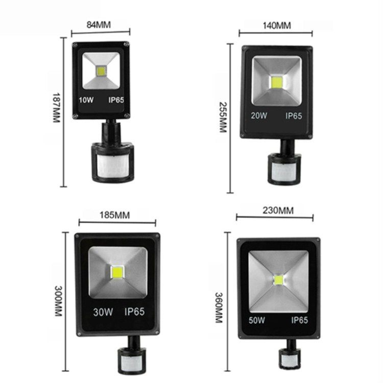 Induction lamp LED induction flood light human body infrared sensor ...