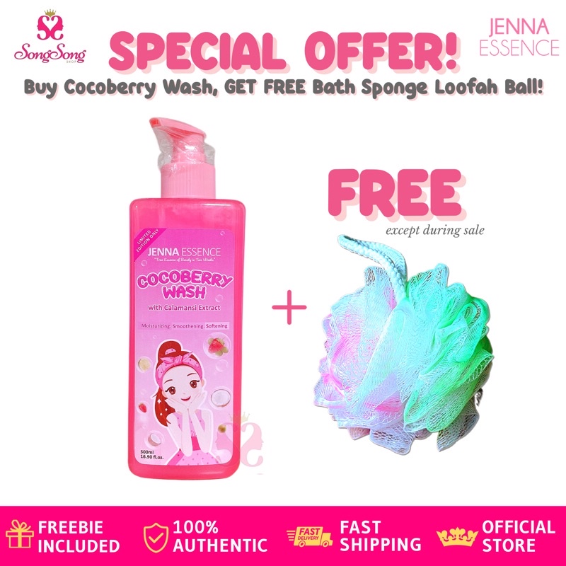 JENNA ESSENCE Cocoberry Wash with Calamansi Extract 500ml | Shopee ...