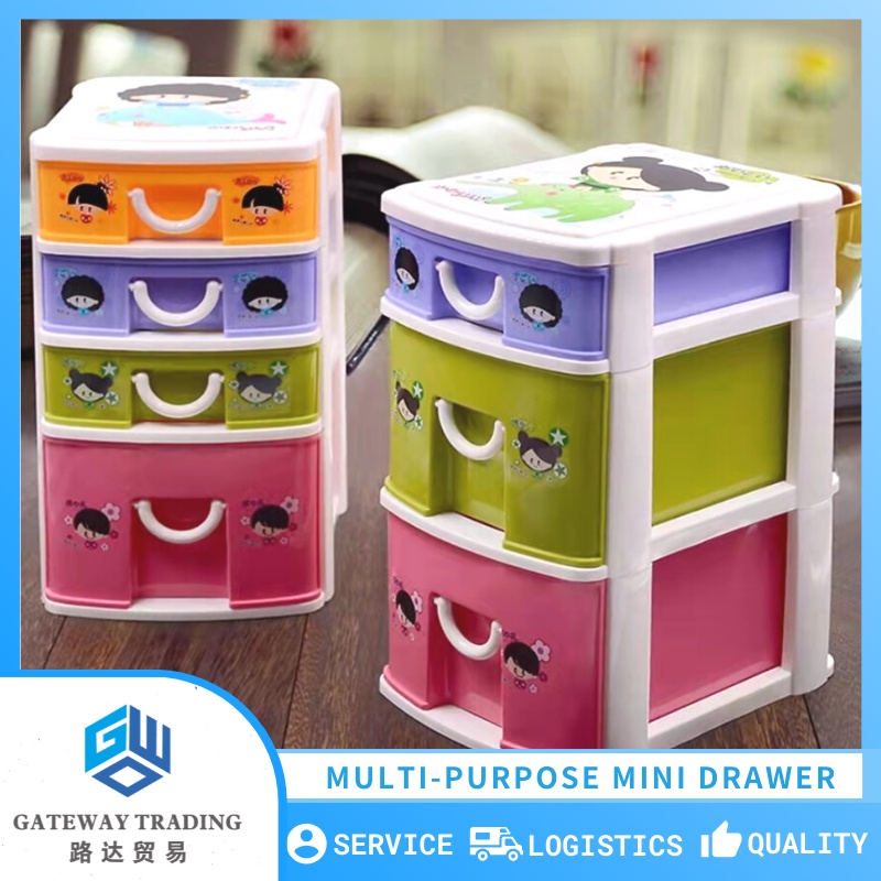 Multi- Purpose Mini Drawer Storage Cabinet | Shopee Philippines