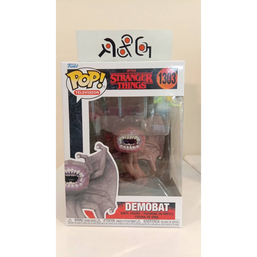 Funko POP! Stranger Things Demobat (1303) with Boss Protector | Shopee ...