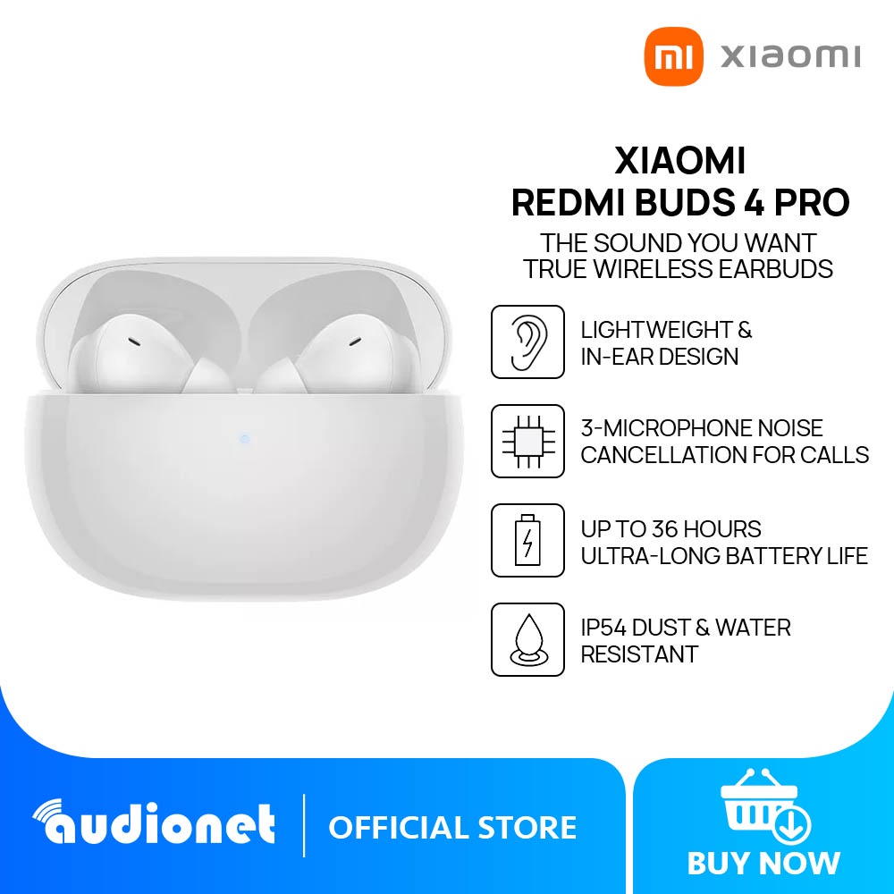 Xiaomi Redmi Buds 4 Pro | True Wireless Earbuds | Hi-Res Audio Wireless ...