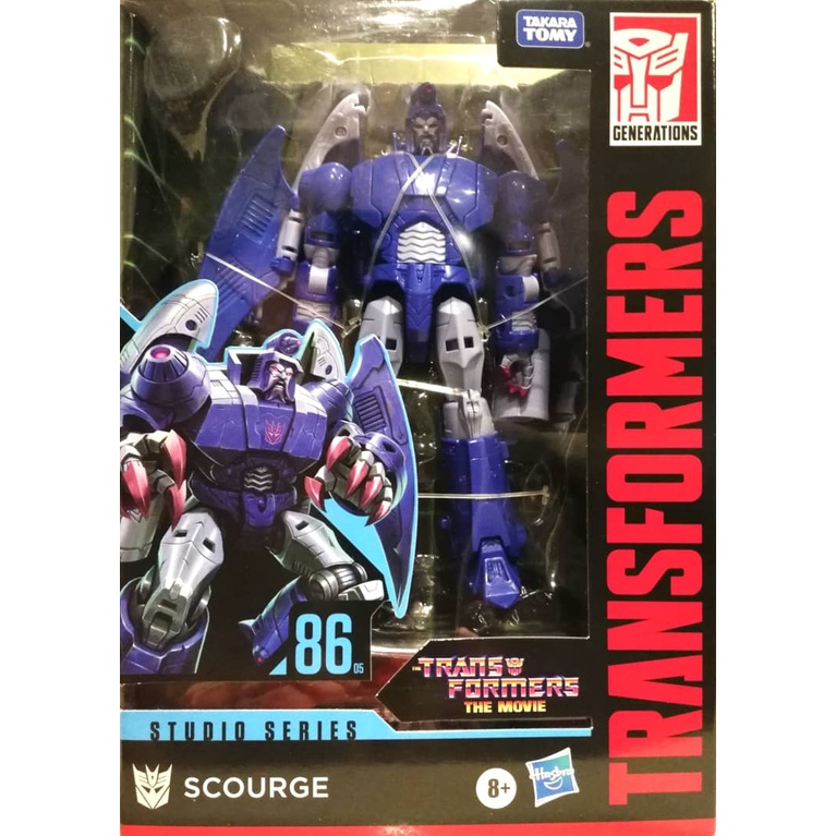 Hasbro Transformers Studio Series SS86 05 Voyager Scourge BIB | Shopee ...