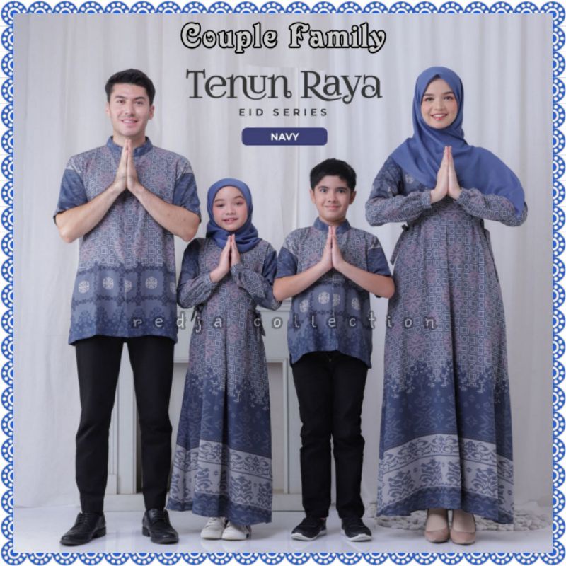 Couple FAMILY Weaving RAYA SET/ Woven FAMILY Uniform/Children's COUPLE ...