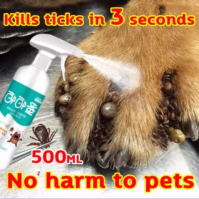 Pet Anti Tick And Flea Spray Fast Effective Anti Garapata For DogCat ...
