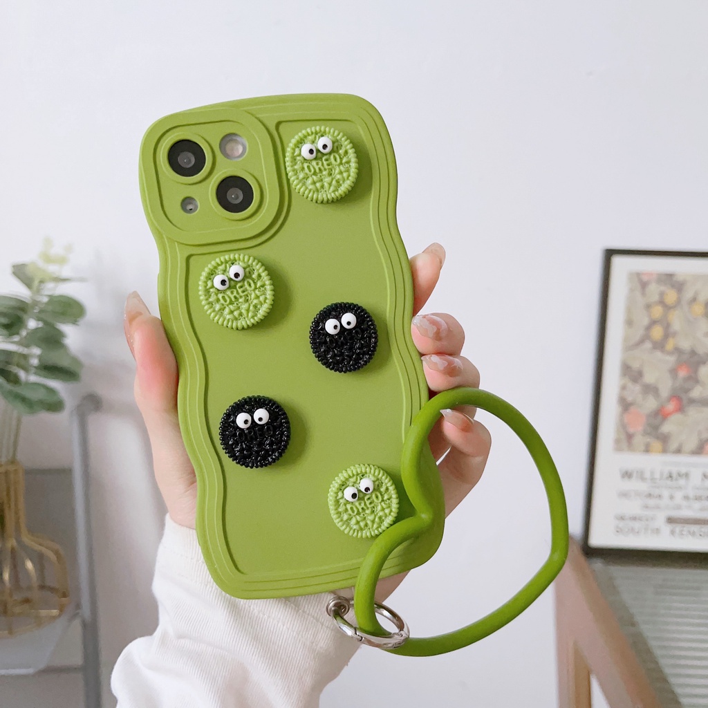 Casing for Huawei Nova 10 9 8 7 Pro 7SE 8SE 3D Biscuit With Bracelet ...