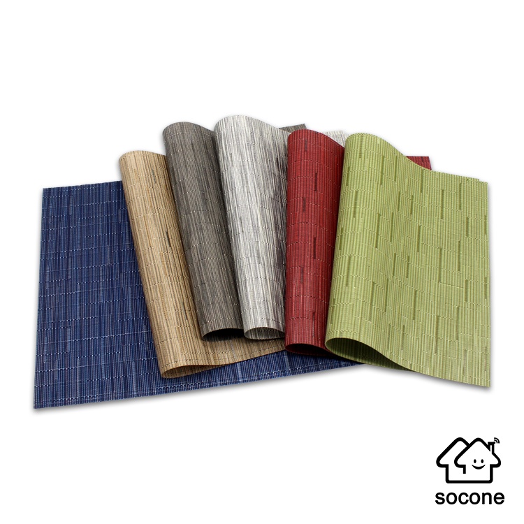 Socone Table PLacemat PVC Dining Table Mat Bowl Coasters Pad Slip ...