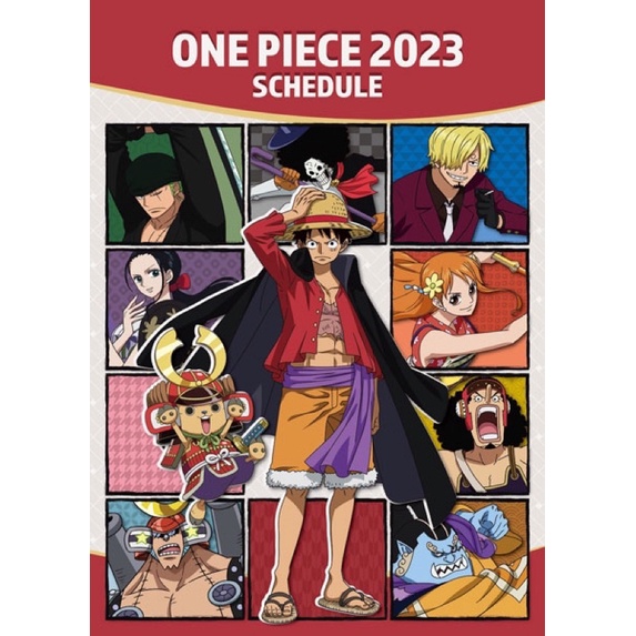 ONE PIECE 2023 Schedule book/planner | Shopee Philippines