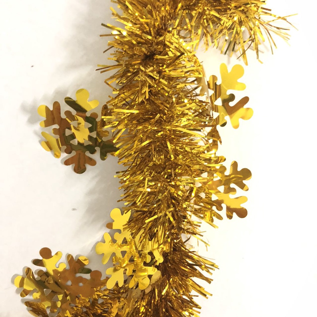 1.5M christmas garland/ snow Tinsel Garlands/decor/ribbon/prop ...