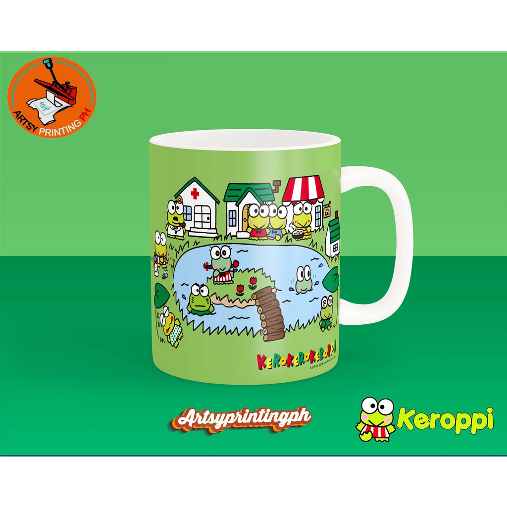 ARTSY - KERO KEROPPI 11oz MUG COLLECTION Gift ideas | Shopee Philippines